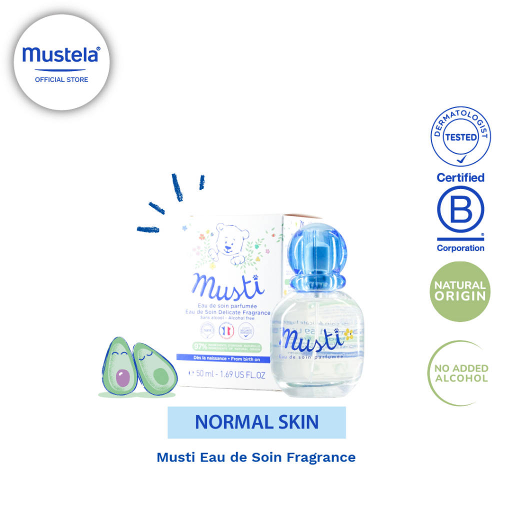 Jual Mustela Musti Eau De Soin Delicate Fragrance 50 ml - Parfum Bayi ...