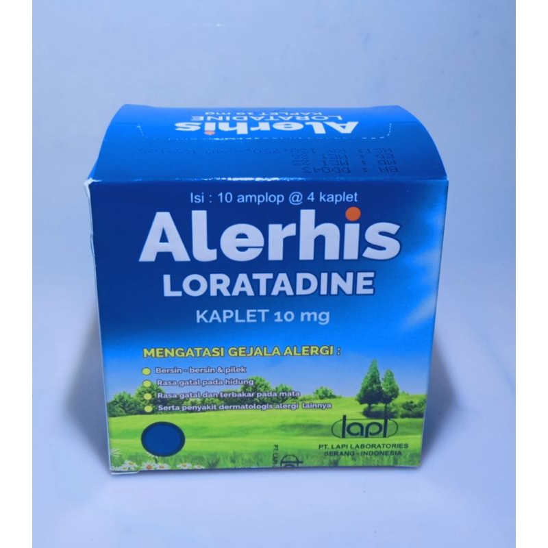Jual Alerhis Mengatasi Gejala Alergi( 1strip 4 kaplet ) | Shopee Indonesia