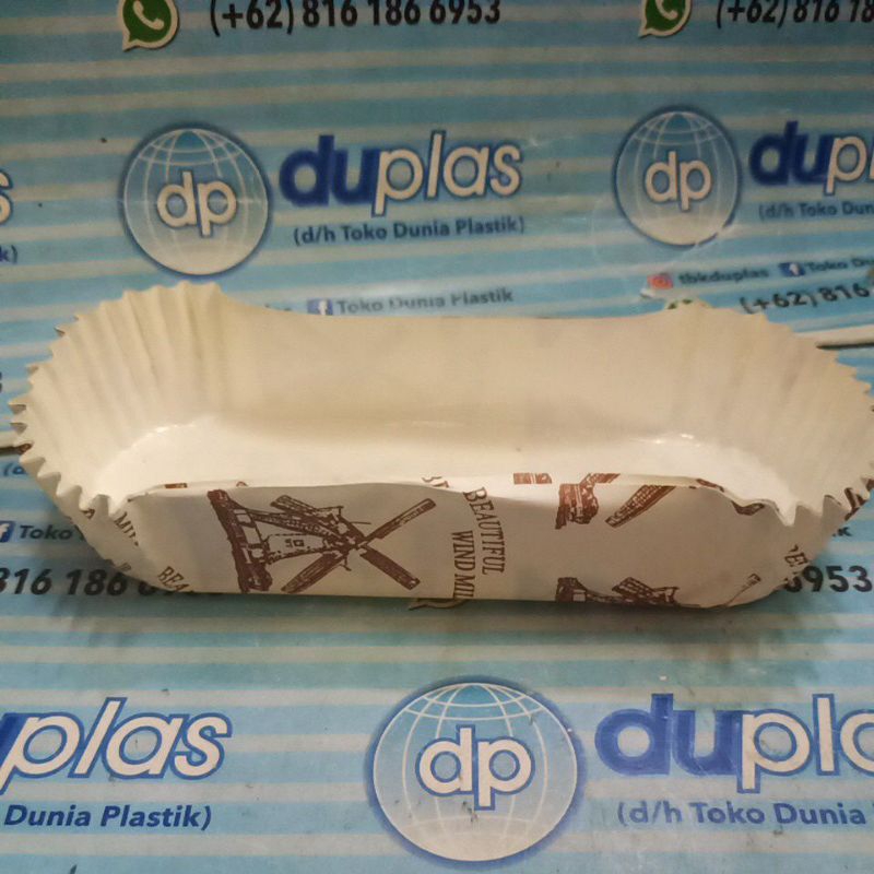 Jual Dragon Pack Cases Cup Kincir Roti Oval 140mm Roti Windmill isi 10 ...