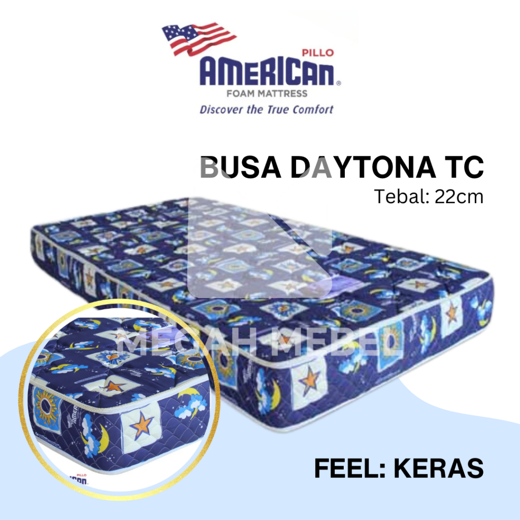 Jual Kasur Busa American Pillo Foam Daytona TC Tebal 22 cm dan 32 cm ...