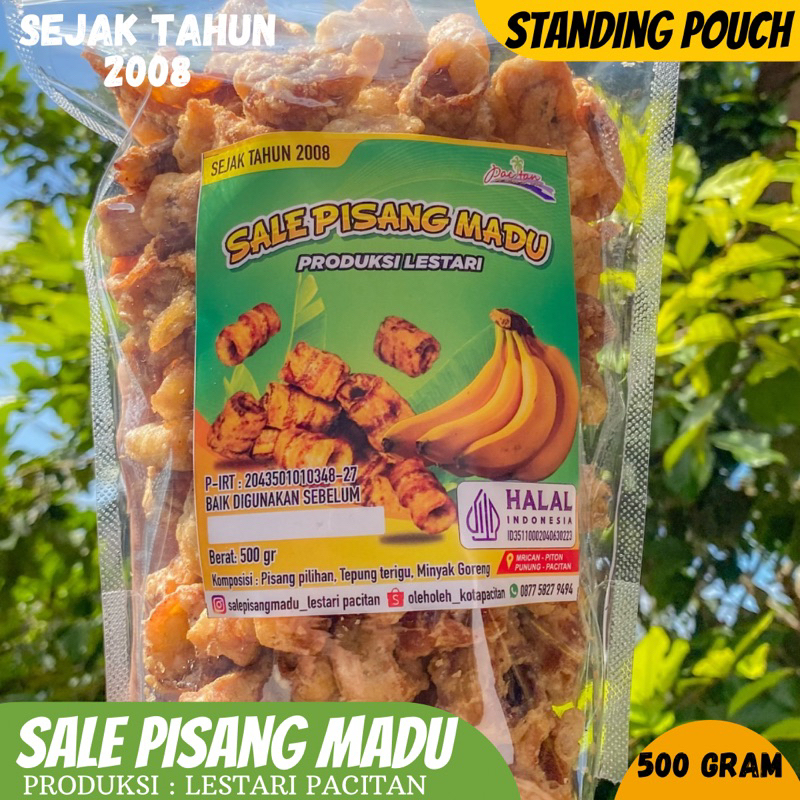 Jual SALE PISANG MADU LESTARI PACITAN BERAT 500 gr (1/2 kg) | OLEH-OLEH ...