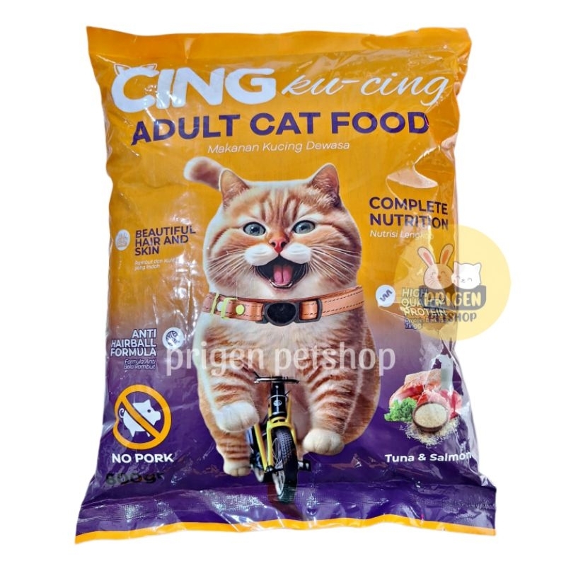 Jual Cing Kucing Salmon 800 gr - Pakan Kucing Kering - Makanan Kucing ...