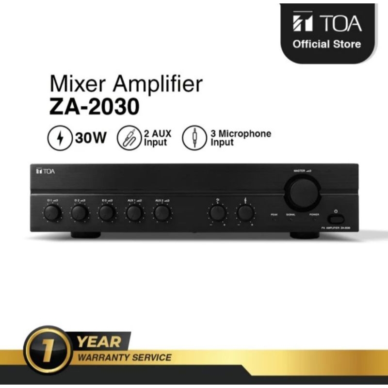 Jual power amplifier Toa ZA 2030 30 watt original Toa | Shopee Indonesia