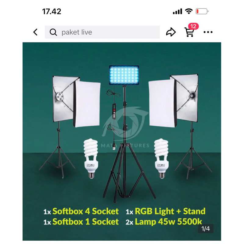 Jual 3 point lighting | Shopee Indonesia