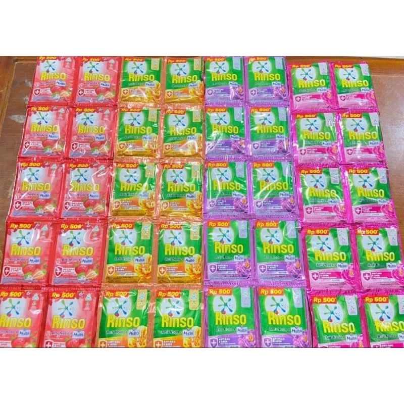 Jual Paket rinso renceng + molto renceng (36 sachet) | Shopee Indonesia