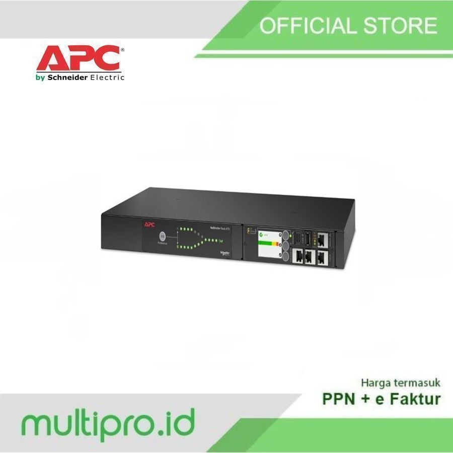 Jual APC NetShelter Rack Automatic Transfer Switch 1U 16A 230V AP4423A ...