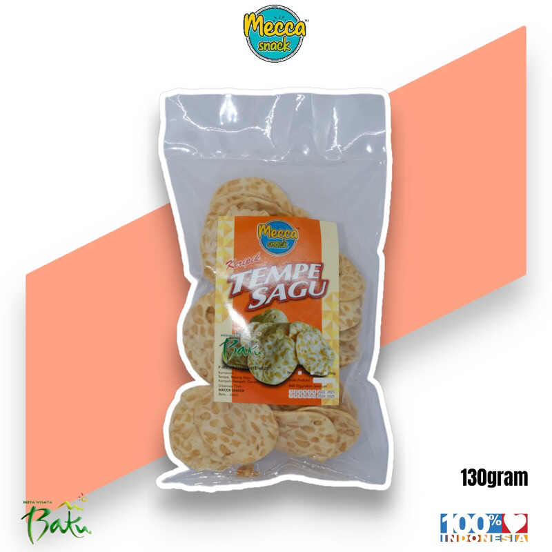 Jual tempe sagu 100gr/oleh-oleh khas batu-malang | Shopee Indonesia