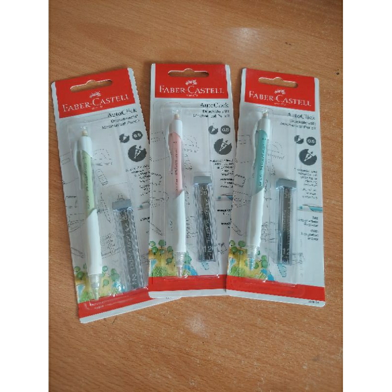 Jual Faber Castell AutoClick Mechanical Pencil 0.5 | Shopee Indonesia