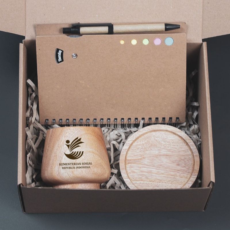 Jual RAJENDRA - Kado Hadiah Hampers Farewell gift Box Kayu Wooden ...