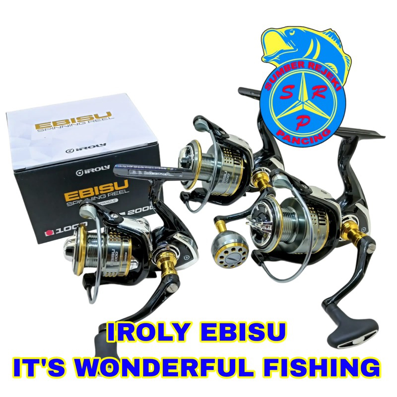 Jual Reel iroly ebisu 1000 2000 3000 4000 6000 terbaru | Shopee Indonesia
