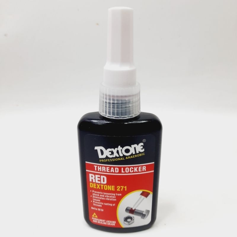 Jual Lem Thread Lock 271 / Lem Baut / Thread Locker 50 ML DEXTONE ...