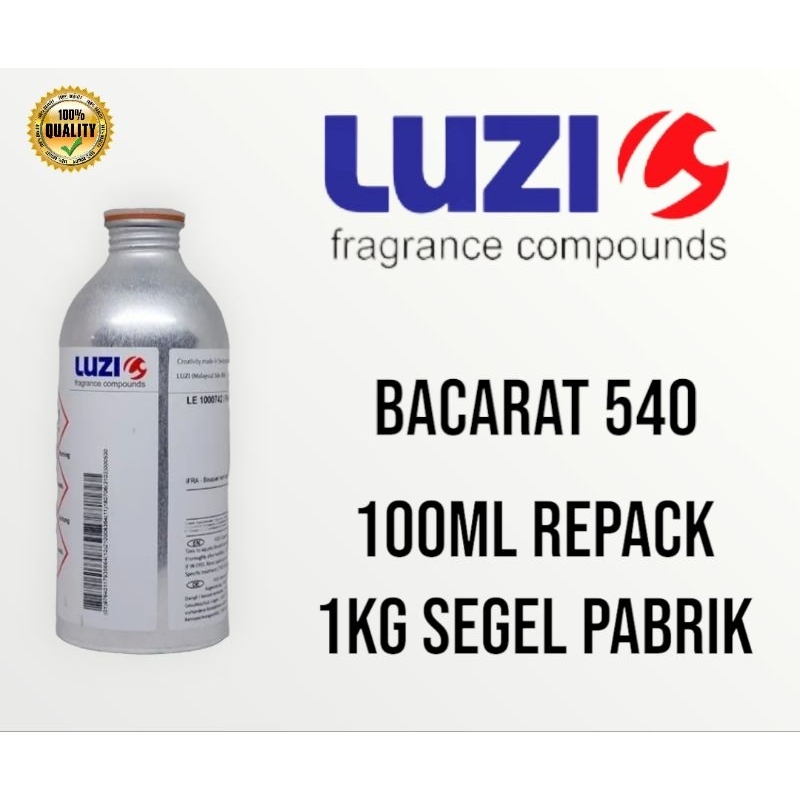 Jual Bibit Parfum Bacarat 540 By Luzi 100ml | Shopee Indonesia