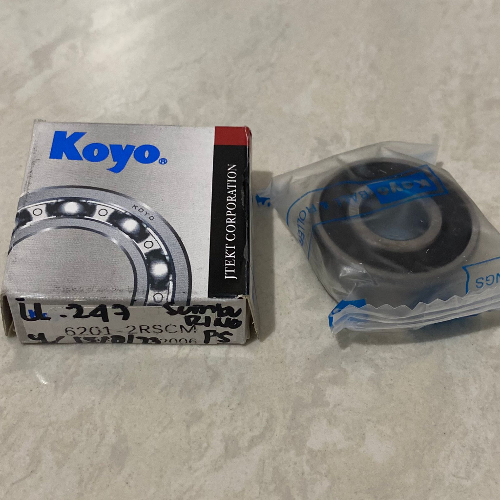 Jual KOYO Original Japan Bearing Bantalan Roda Laher Lahar Laker 6201 ...