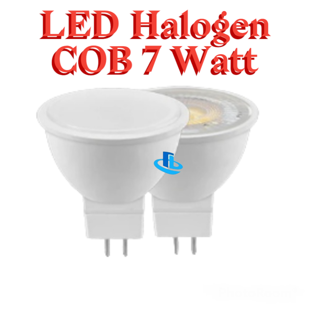 Jual LED Halogen COB 7 Watt Putar E27 220 Volt Lampu sorot led/Lampu ...