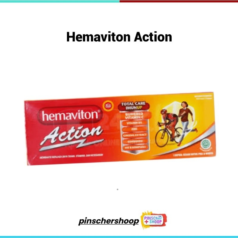 Jual Hemaviton Action Isi 5 Tab (OTC) | Shopee Indonesia