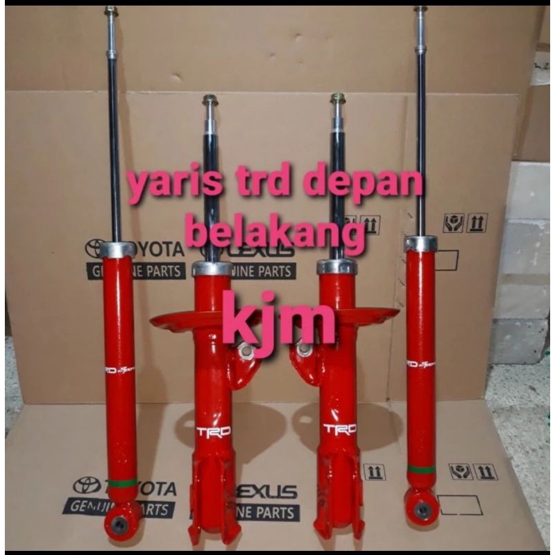 Jual shockbreaker toyota yaris vios gen 2 TRD depan belakang | Shopee Indonesia