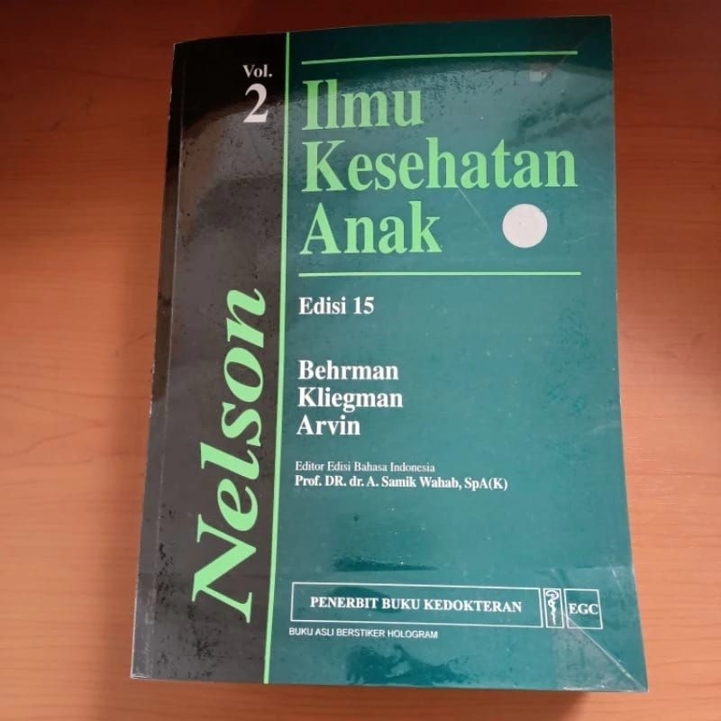 Jual Buku Kedokteran Ilmu Kesehatan Anak Nelson jilid 2 edisi 15 ...