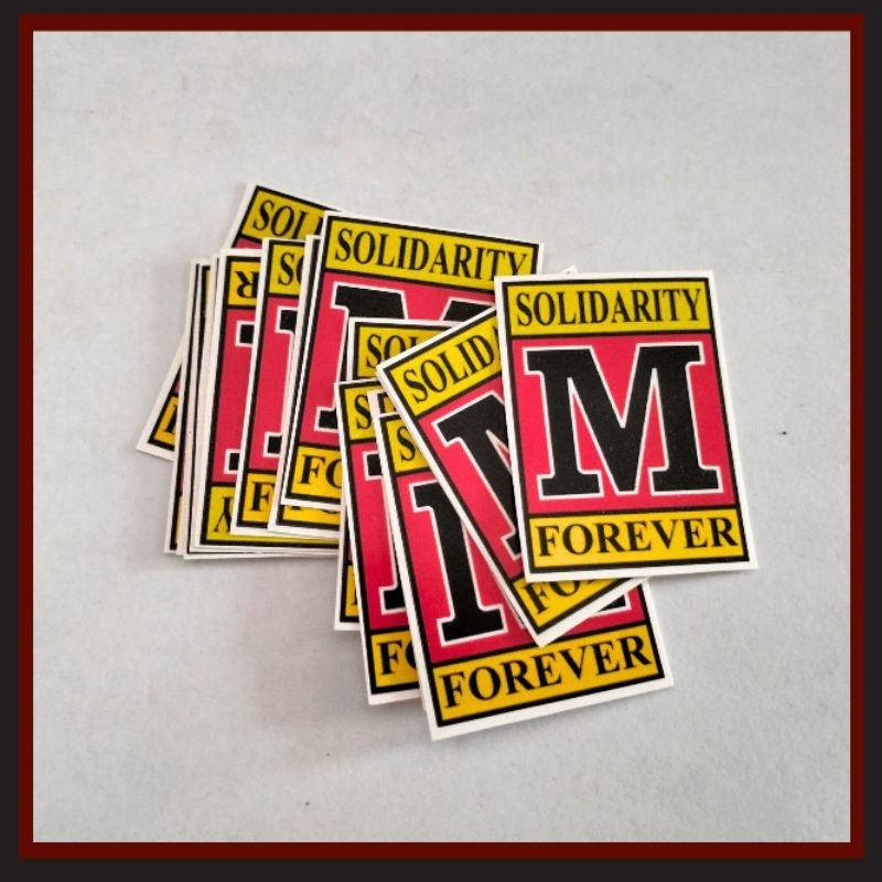 Jual stiker M solver/tahan air /bisa costum | Shopee Indonesia