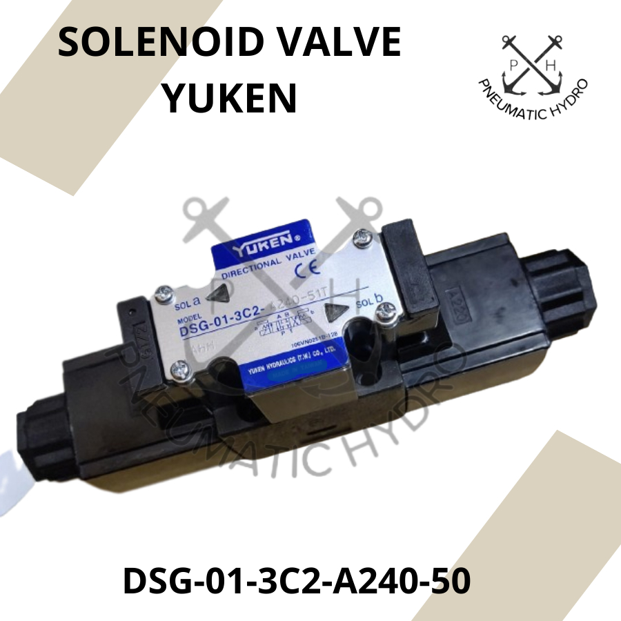 Jual Selenoid Valve Hydraulic YUCI-Yuken DSG-01-3C2-A240-50 | Shopee Indonesia