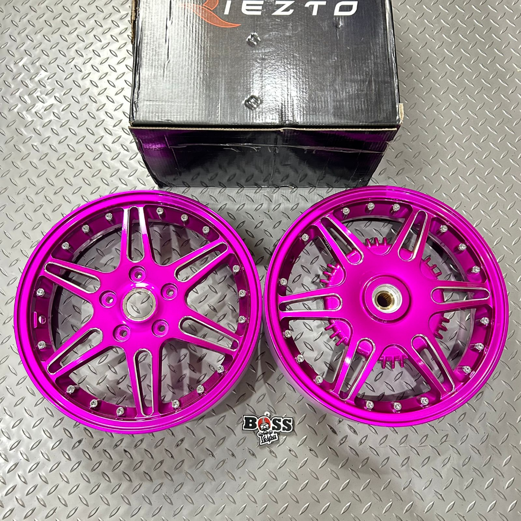 Jual Velg Riezto Model Marus W126 Pink Front & Rear Vespa Sprint Prima ...
