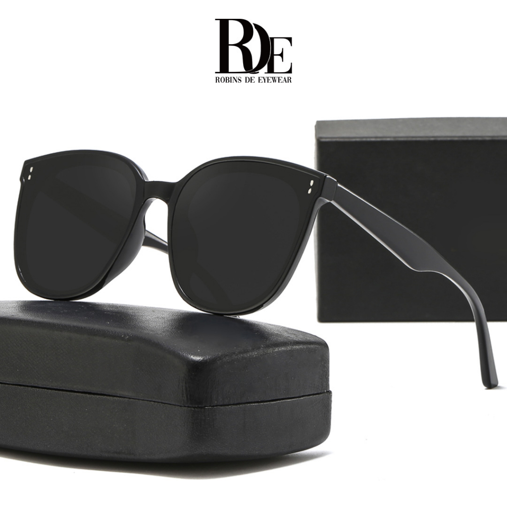 Jual Robins Sunglasses Big Size Anti Radiasi Uv400 Kacamata Hitam Fashion Wanita Stylish 856 ...