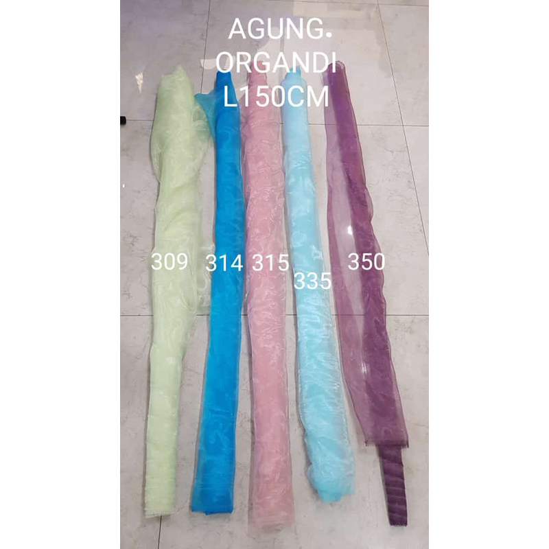 Jual KAIN ORGANDI / KAIN KACA / KAIN BUAT PITA KURSI / KAIN DECOR KURSI ...