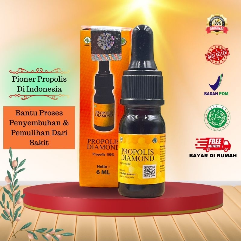 Jual Propolis Diamond Premium 1botol 6ml Impor New Zeland | Shopee ...