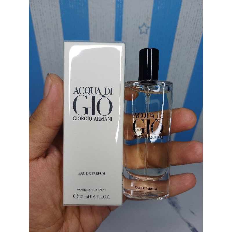 Jual travel spray ACQUA DI GIO GIORGI* ARM4NI EDP 15ML | Shopee Indonesia