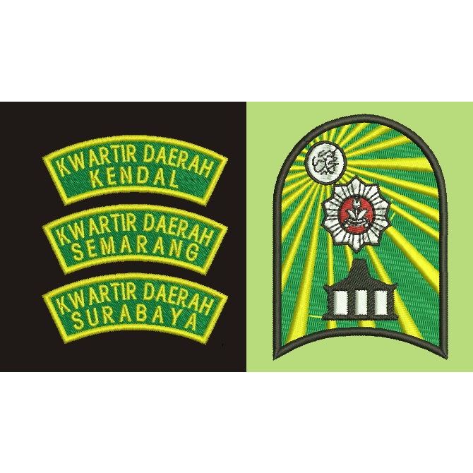 Jual Badge HW Hizbul Wathan & lokasi (bordir) | Shopee Indonesia