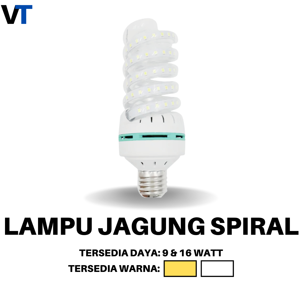 Jual Lampu Jagung Led Mode Spiral 9-18 Watt / Lampu Candle LED / Lampu ...