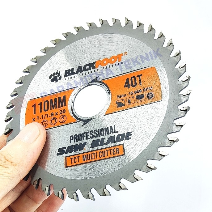 Jual Multi Circular Saw 4"x40T BLACKFOOT TCT Mata Pisau Gerinda Potong ...