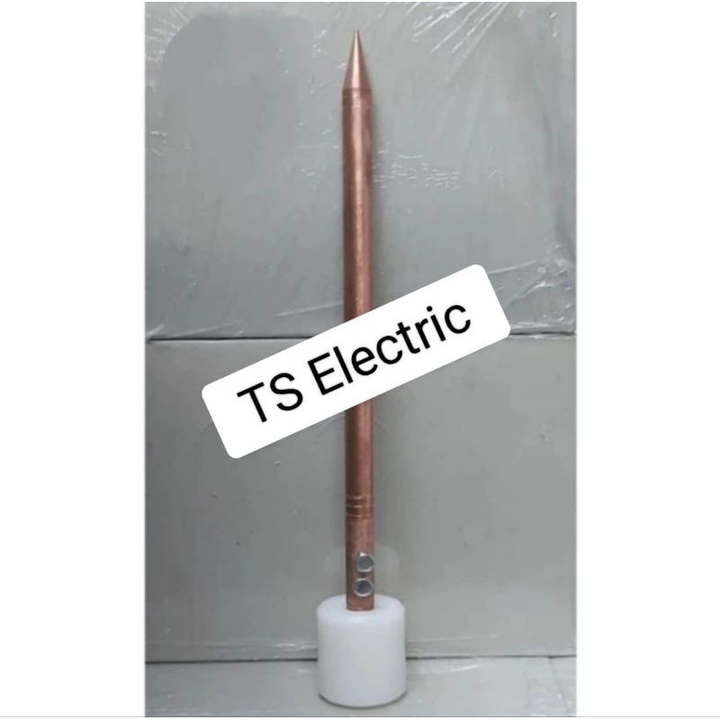 Jual Splitzen Full Tembaga / Tombak Anti Petir 30cm (5/8") + Sock PVC ...