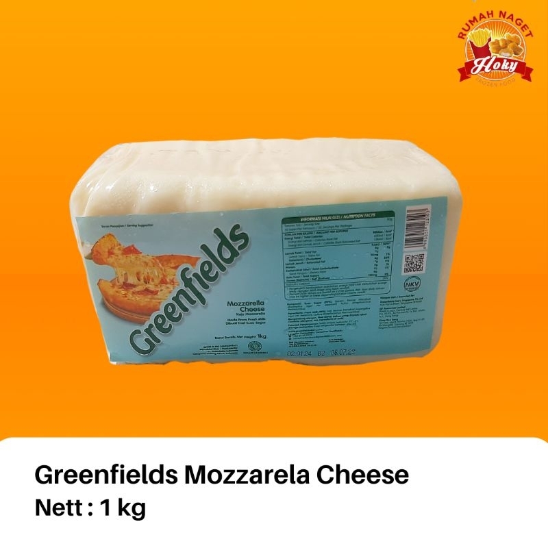 Jual Greenfields Mozzarella Cheese 1 kg | Shopee Indonesia