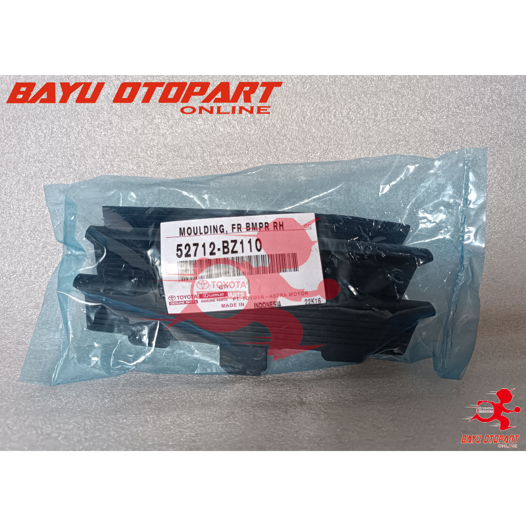 Jual TUTUP TOWING BUMPER DEPAN KANAN TOYOTA AVANZA TYPE G 52712-BZ110 ...