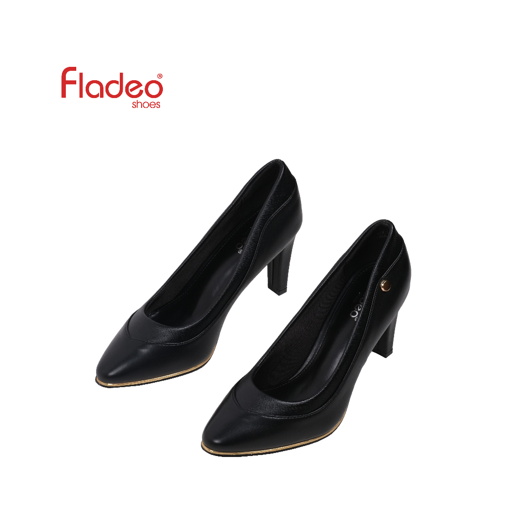 Jual Fladeo I23/LSF508-3BA/Sepatu Pantofel High Heels Wanita [ High ...