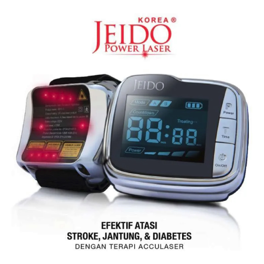 Jual Jeido Power Laser Alat Terapi Untuk Stroke dan Jantung Koroner Jam ...
