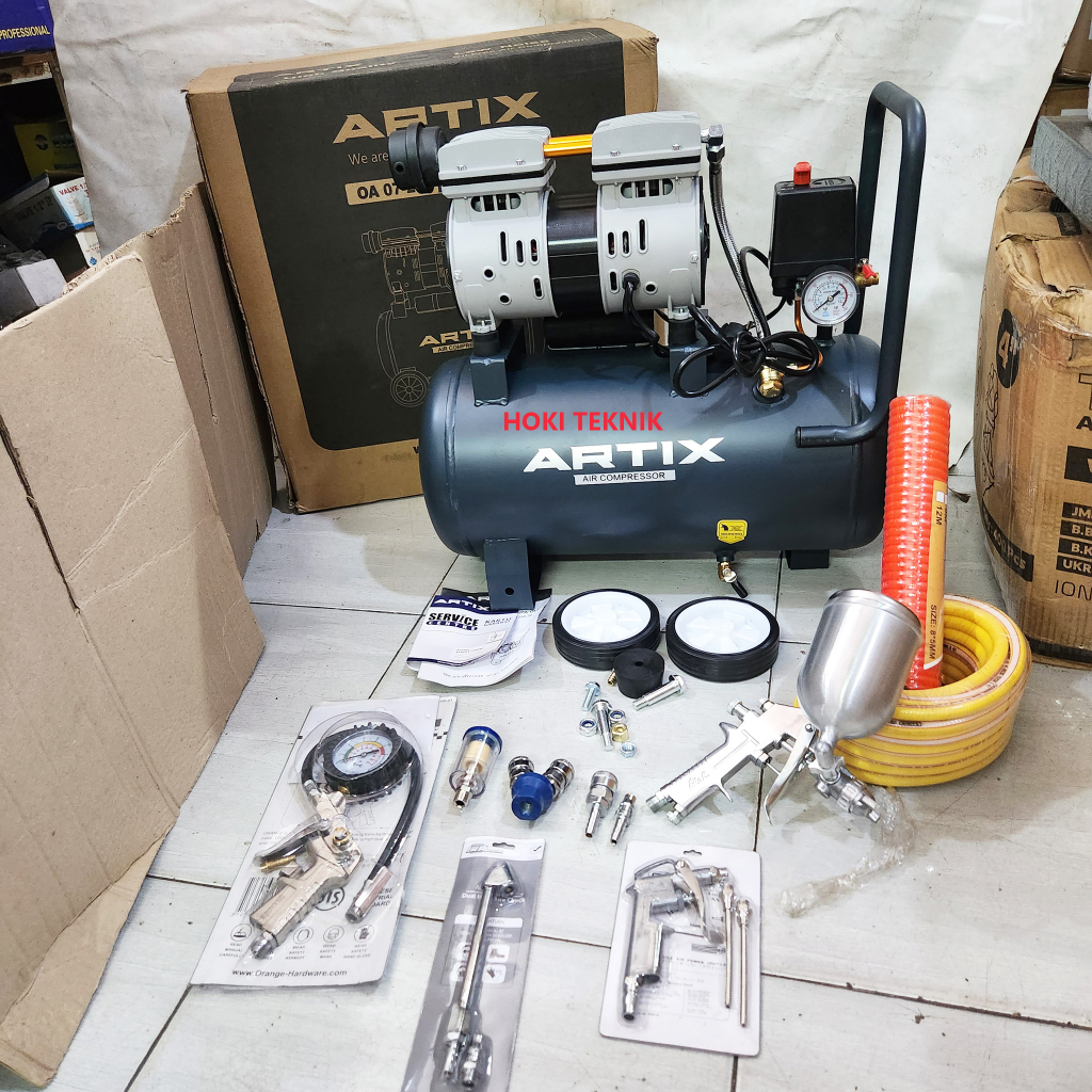 Jual Mesin Kompresor Artix OA0724 Silent 3/4 HP | Shopee Indonesia