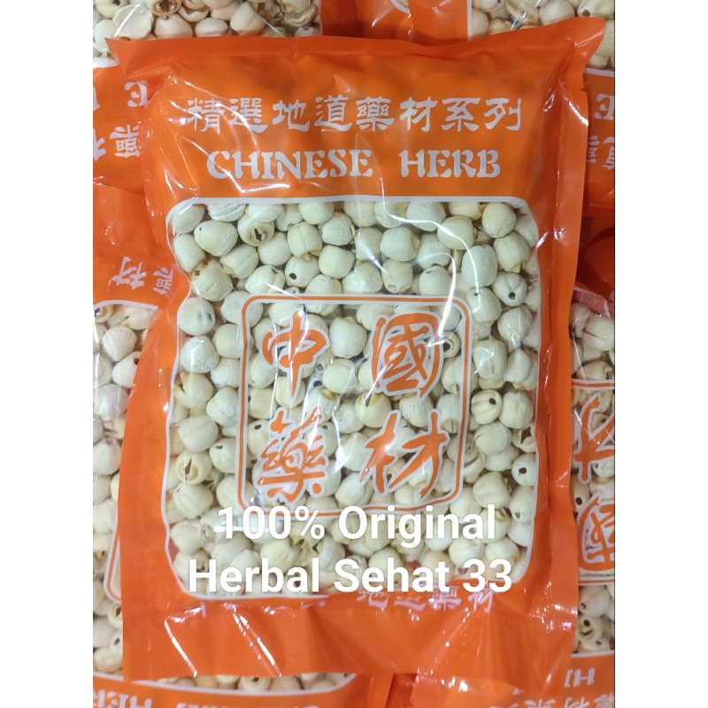 Jual biji teratai 500gr / lotus seed / Lian Zhi / Lien zhi lienzhi ...