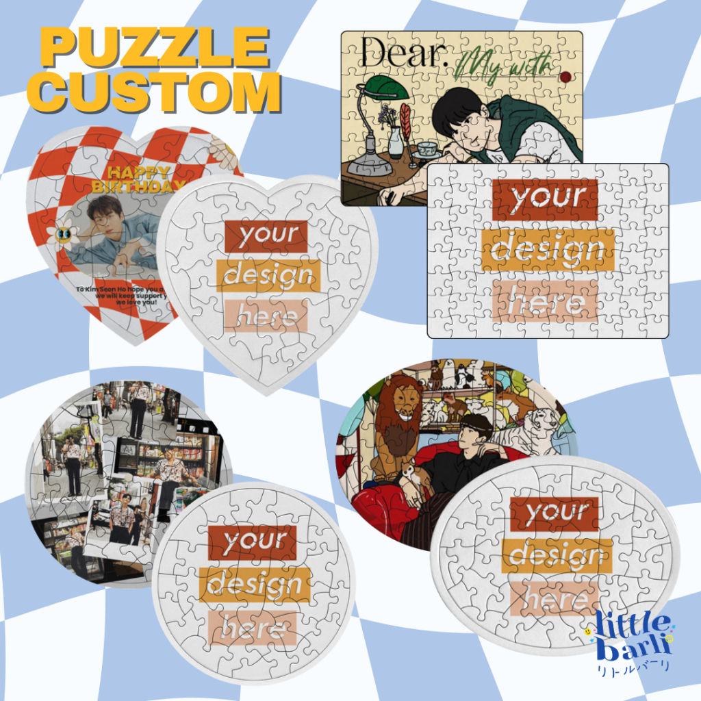 Jual Puzzle Custom / Mainan Jigsaw Puzzle Custom / Kado Hadiah Ulang ...