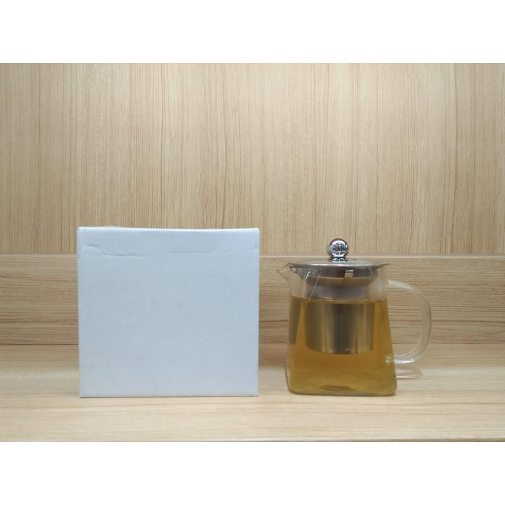 Jual Teko Kaca Teh dengan Saringan Stainless | Shopee Indonesia