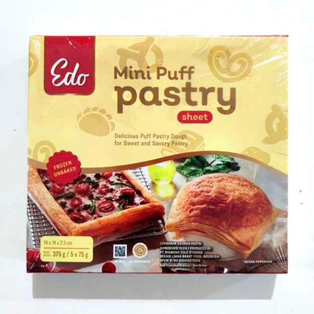 Jual Edo Mini Puff Pastry | 375 gr | Shopee Indonesia