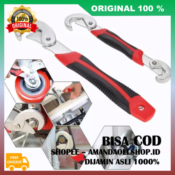 Jual Snap N Grip Kunci Inggris Kunci Pas Universal Wrench Serbaguna ...