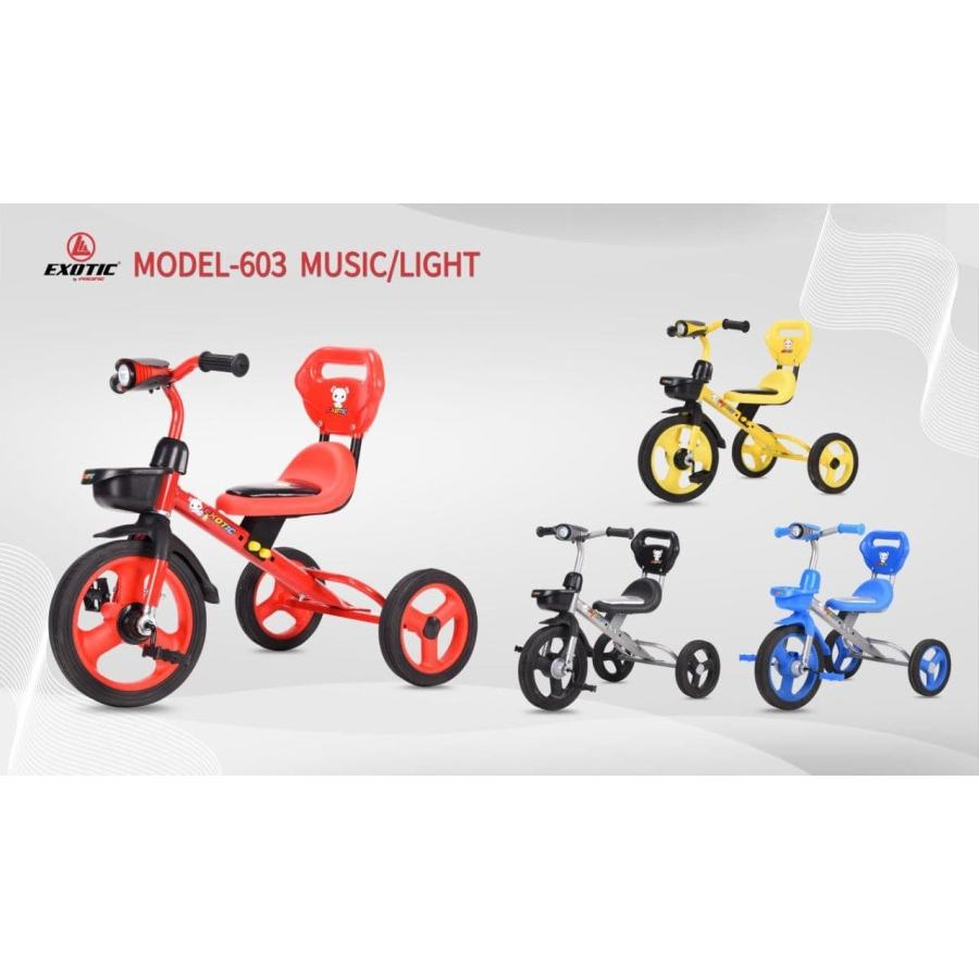Jual Sepeda Anak Roda Tiga Exotic 603 | Shopee Indonesia