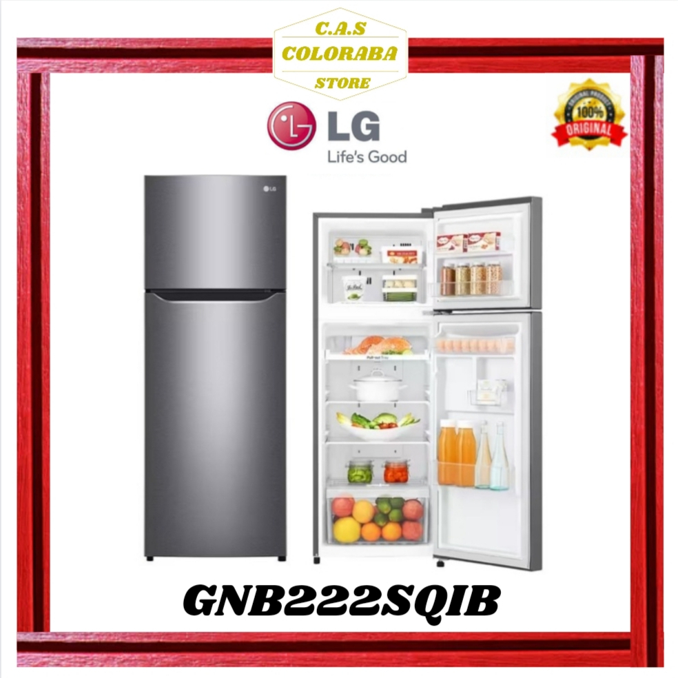 Jual KULKAS LG GNB222SQIB KULKAS 2 PINTU INVERTER GN-B222SQIB GNB222 GN ...