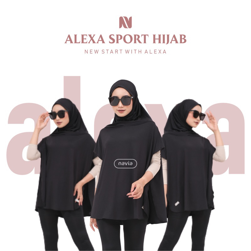 Jual Navia hijab - ALEXA hijab sport | Hijab rompi sport | Hijab ...