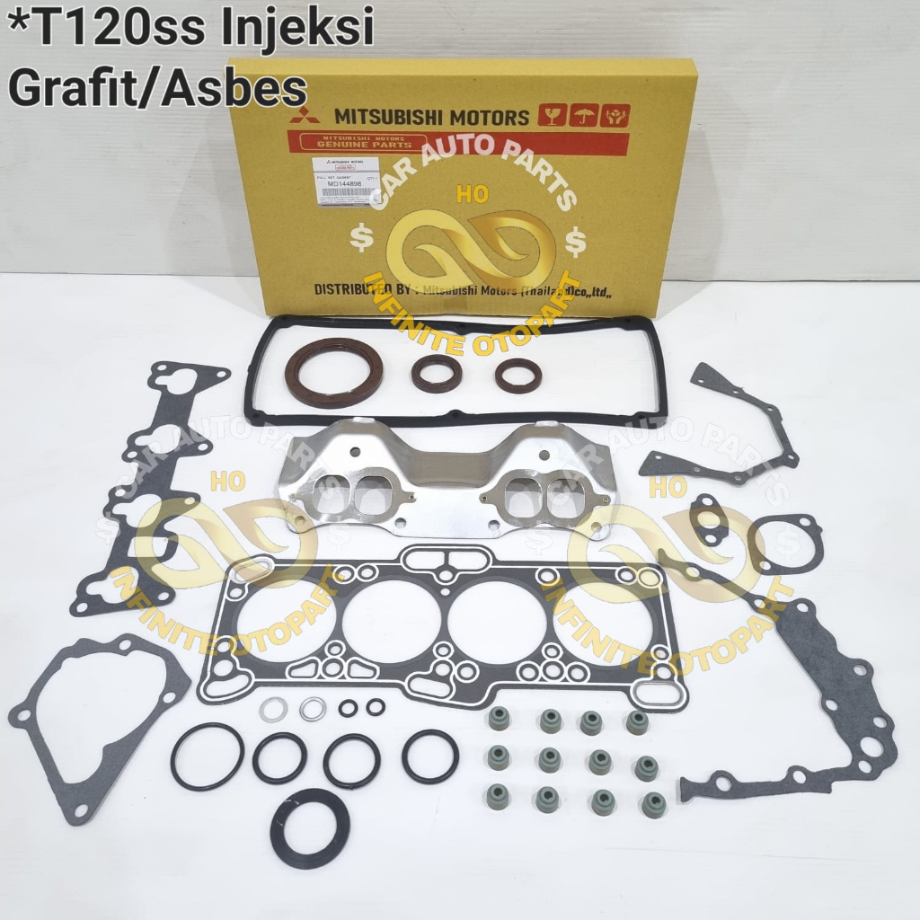 Jual PACKING SET GASKET FULL SET MITSUBISHI T120SS INJEKSI ASBES | Shopee Indonesia