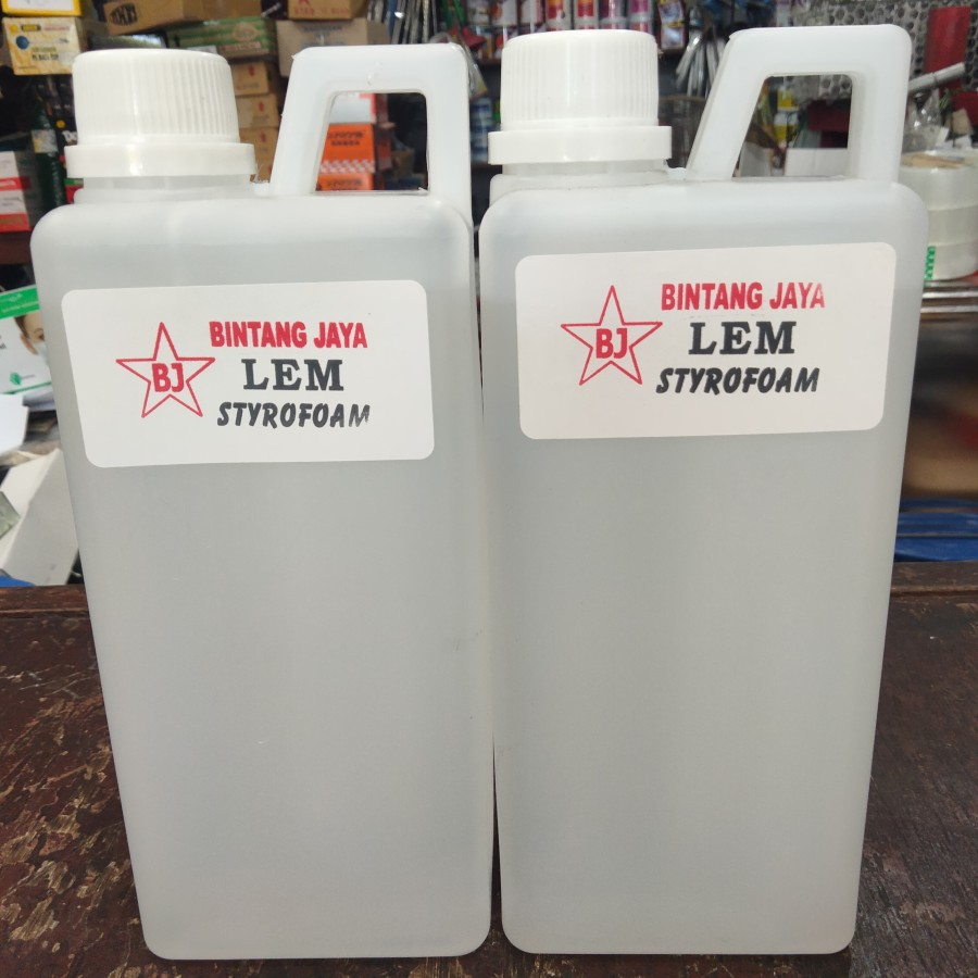 Jual lem gabus BAGUS MURAH lem Styrofoam 1 liter | Shopee Indonesia