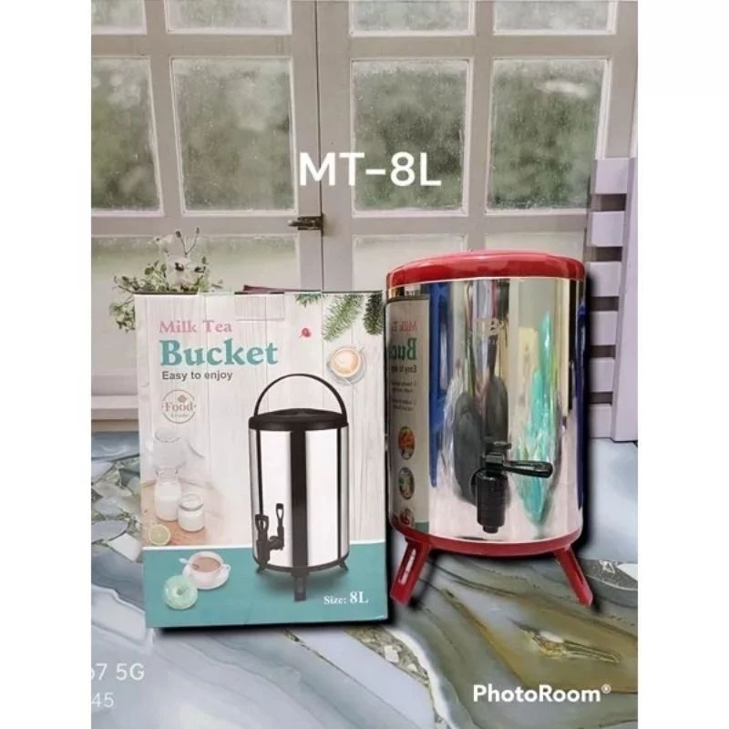 Jual Water jug drink milk tea bucket 8lt STL poloss | Shopee Indonesia