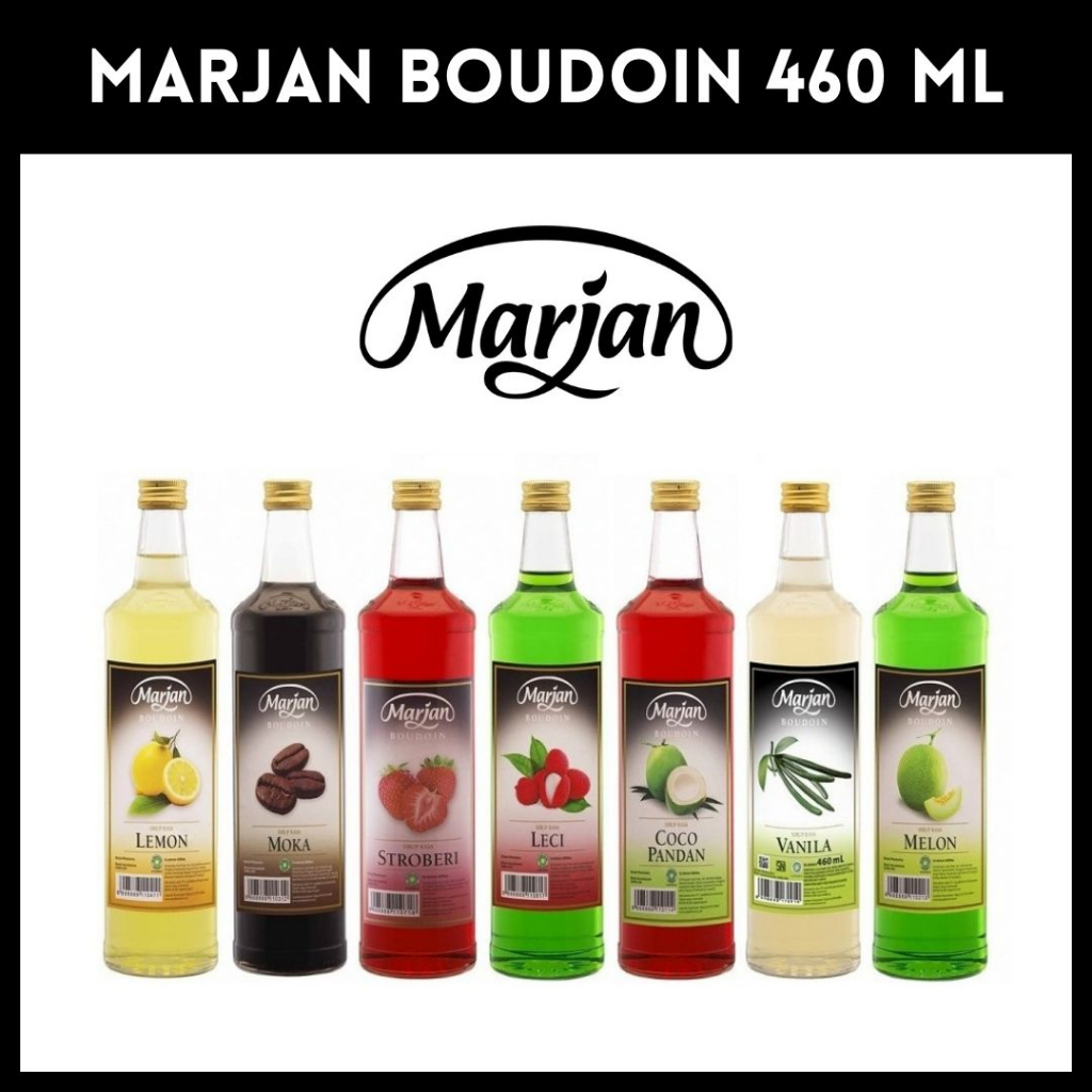 Jual SIRUP MARJAN BOUDOIN ALL VARIAN RASA 460 ML | Shopee Indonesia