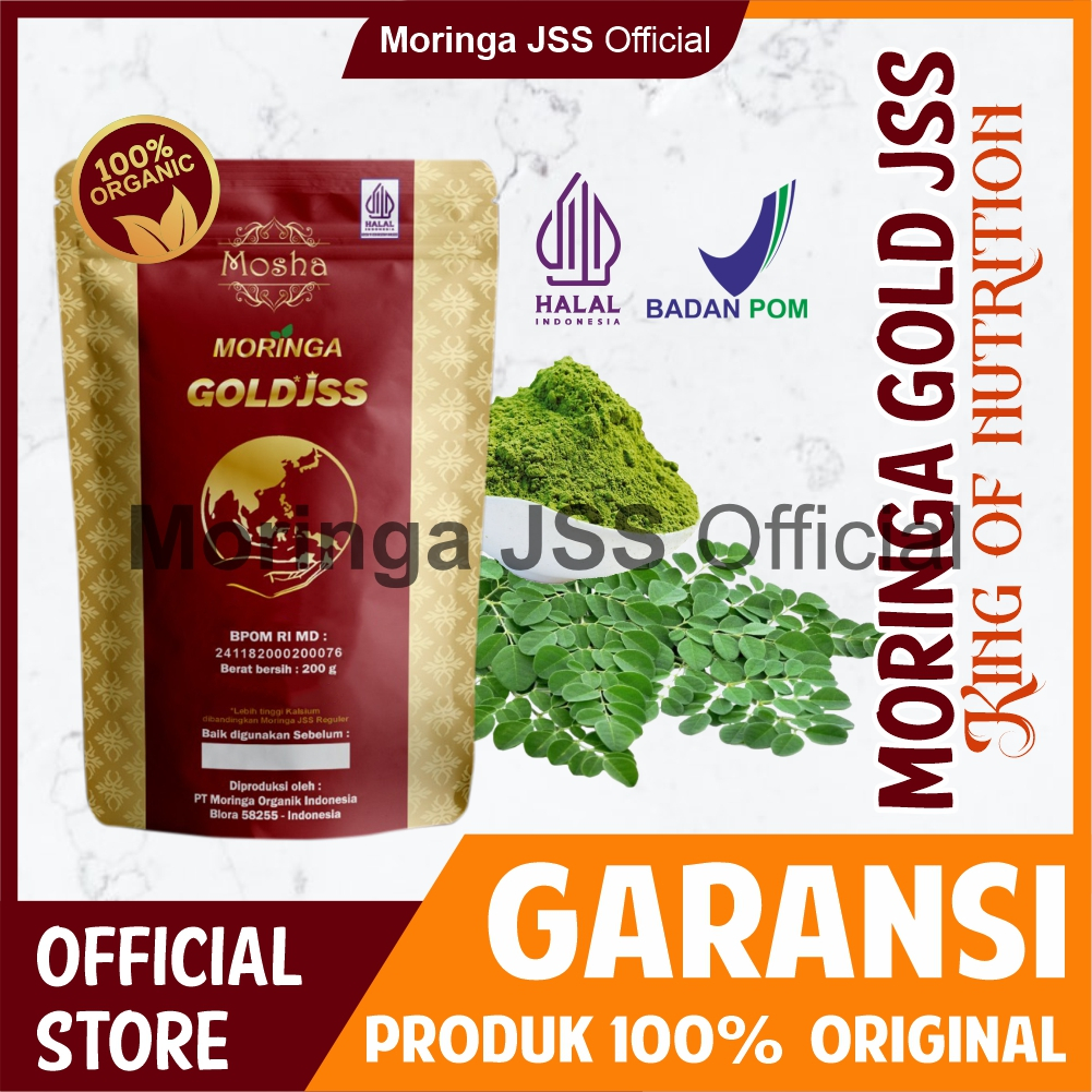 Jual moringa gold jss king of nutrition minuman kesehatan tubuh ...